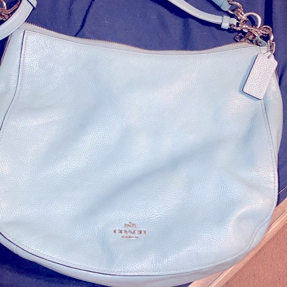 Coach | Bags | Baby Blue Coach Purse | Poshmark